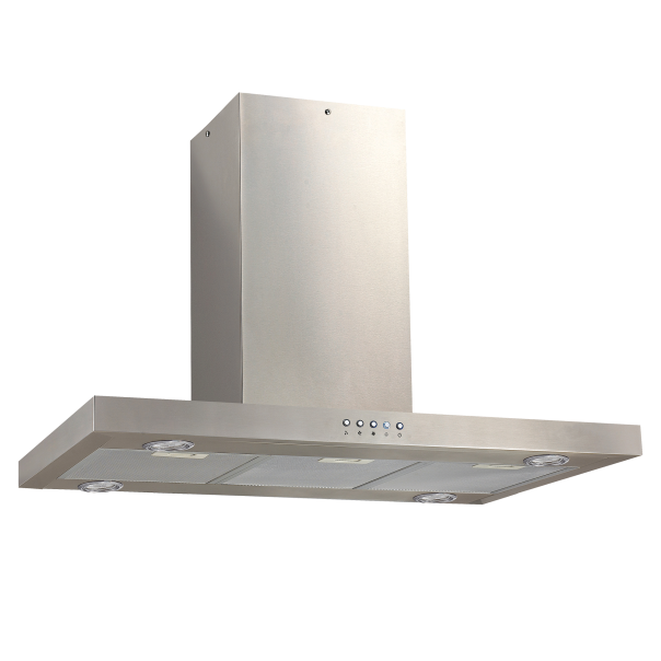 Defy 900mm Island Cooker Hood (Stainless Steel) – DCH322 – Giovision