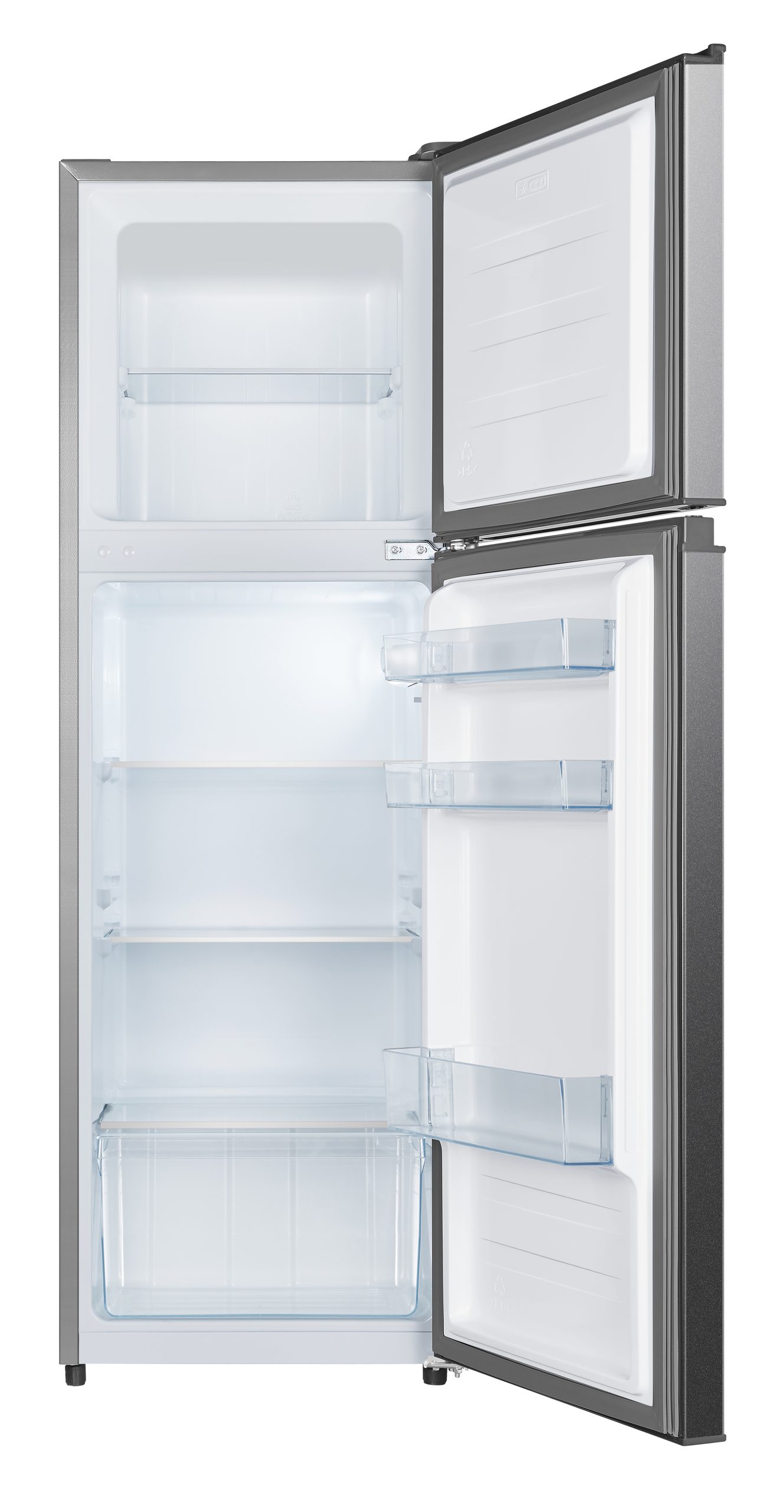 Hisense H225TTS 154 L Titanium Silver Combi Refrigerator | Giovision