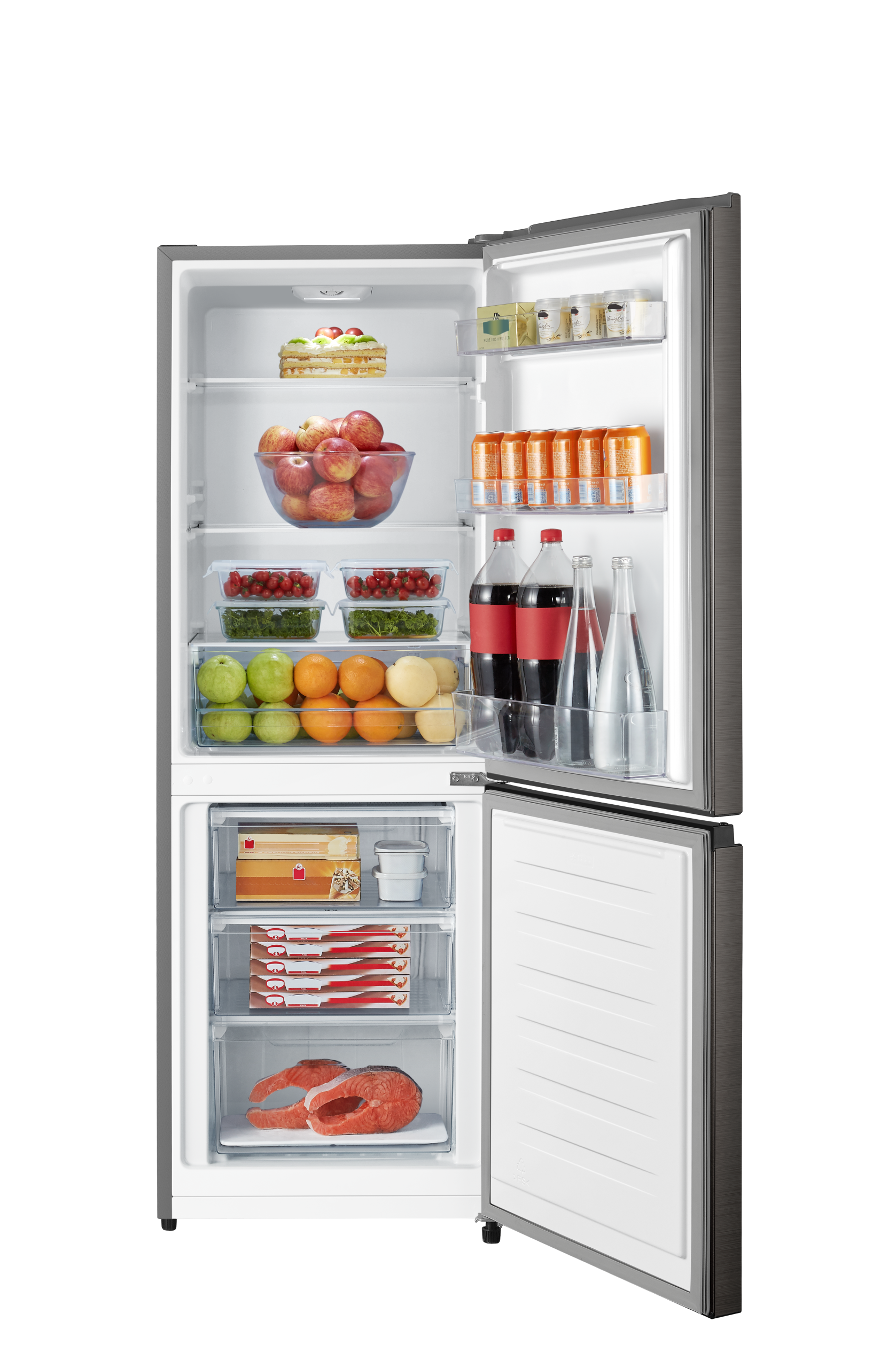 Hisense H310BIT 223 L Titanium Inox Combi Refrigerator + Water ...