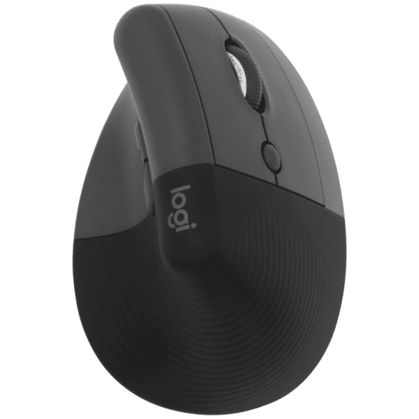 Logitech(R) Lift Vertical Ergonomic Mouse - Graphite / Black | Giovision