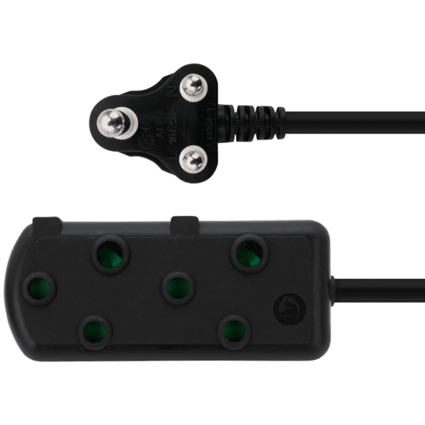 Ellies Side by Side Heavy Duty Extension Lead-10M-BK – Giovision