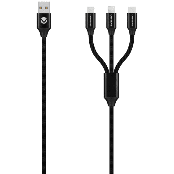Volkano On the Go 3-in-1 Braided Cable – Giovision