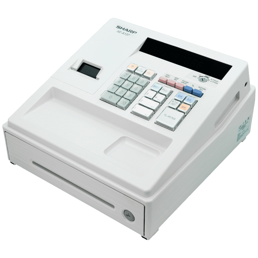 Sharp XE-A137-WH Cash register | Giovision